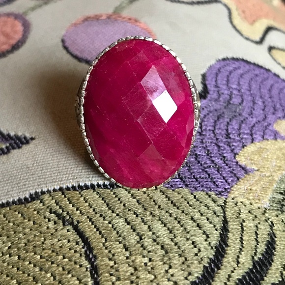 Jewelry | Lovely Opaque Ruby Ring | Poshmark